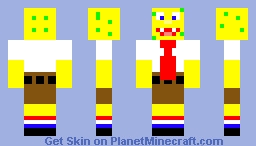 Spongebob Minecraft Skin