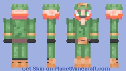 𝓛𝓾𝓬𝓴𝔂 Leprechaun Minecraft Skin