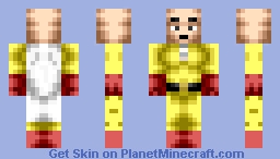 One Punch Man (I'm back) Minecraft Skin