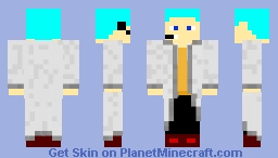 My Friends Lab coat skin! Minecraft Skin