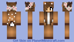 Deer Girl Minecraft Skin