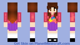 Mabel from Gravity Falls Minecraft Skin