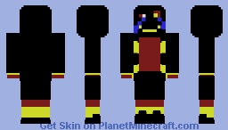 Error Sans (UPDATED) Minecraft Skin