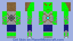 The Alien Outcast Minecraft Skin
