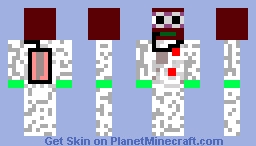 Alien on Mission Minecraft Skin