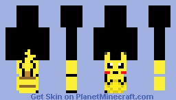Pikachu! Minecraft Skin