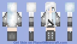 TypicalB {Silver} Minecraft Skin