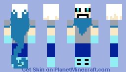 underswap sans Minecraft Skin