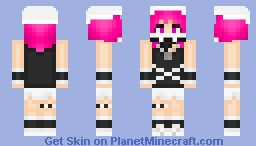 Team Skull Female Grunt Minecraft Skin