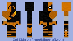 Deathstroke | Rebirth | Slade Wilson Minecraft Skin