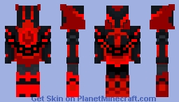 Red Knight Minecraft Skin