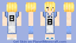 Kise Ryouta Teiko Minecraft Skin