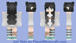 Minty Socks (my new main skin) Minecraft Skin