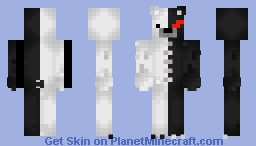 Monokuma Minecraft Skin
