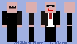 Hitman Minecraft Skin