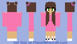 Super Cute Girl ||#Adorable Minecraft Skin