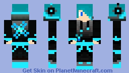 Plasma Boy (Neon) Minecraft Skin