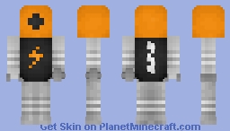 Duracell Battery (NO FACE) Minecraft Skin