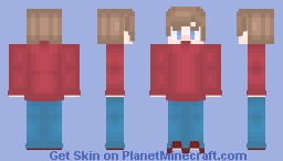 Red Sweater Minecraft Skin