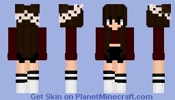 ~Maroon Tumblr~ Minecraft Skin