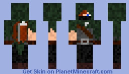 Scared Ranger Minecraft Skin