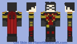 Tim Drake (Red Robin) Minecraft Skin