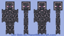 The Sintrex. The Cluster Cyborg. Minecraft Skin
