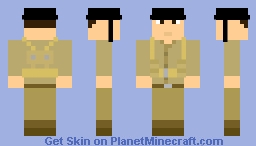 World War 1 British Soldier Minecraft Skin