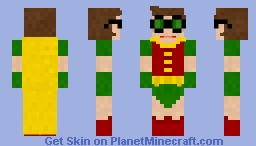 Robin | Lego Batman Movie | Richard John grayson Minecraft Skin