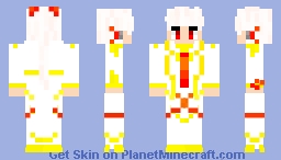 Tales of Zestiria Sorey Fire Minecraft Skin
