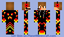 Fire Boy Minecraft Skin