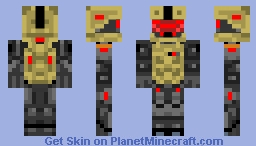 Simulation Bot Minecraft Skin