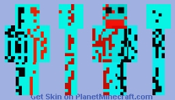 dark shark from the youtuber sharkyboyboy14vlogs Minecraft Skin