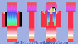 Rainbow Minecraft Skin