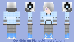 Wind Napstablook Minecraft Skin