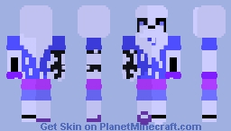 bluescreen - lvl 30 Minecraft Skin