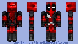 Deadpool Minecraft Skin