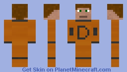Brown Haired Class-D Minecraft Skin