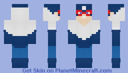 Max Mercury (Dc) Minecraft Skin
