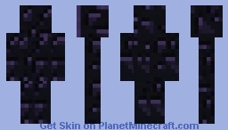Obsidian/Spruce Minecraft Skin