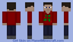 Red Shirt Guy | 4Chan Minecraft Skin