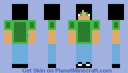 Slime boy Minecraft Skin