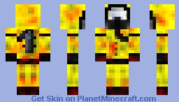 Toxic Biohazard Suit Minecraft Skin