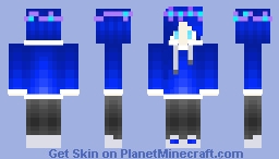 Blue Minecraft Skin