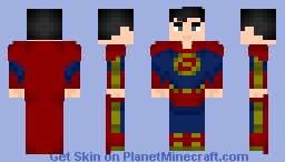 Superman Minecraft Skin