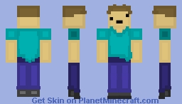 simple steve Minecraft Skin
