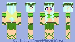 Fairy Girl (Blue) Minecraft Skin