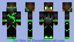 Cool Green Boy Minecraft Skin