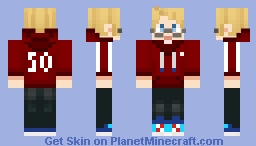 aph America in a hoodie【hetalia】 Minecraft Skin