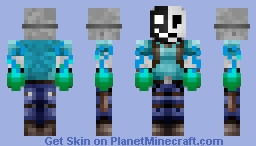 skeleton heist Minecraft Skin